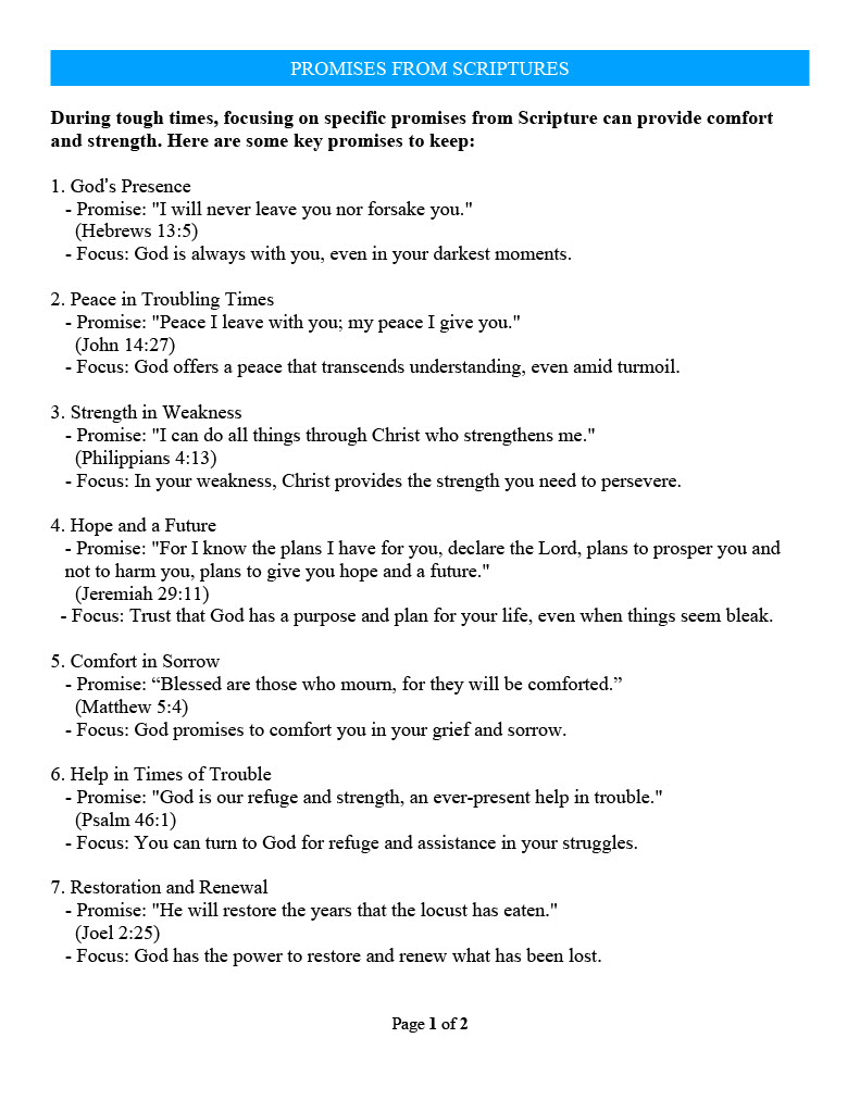 "Standing on the Promises of God" - Galilee Baptist Church